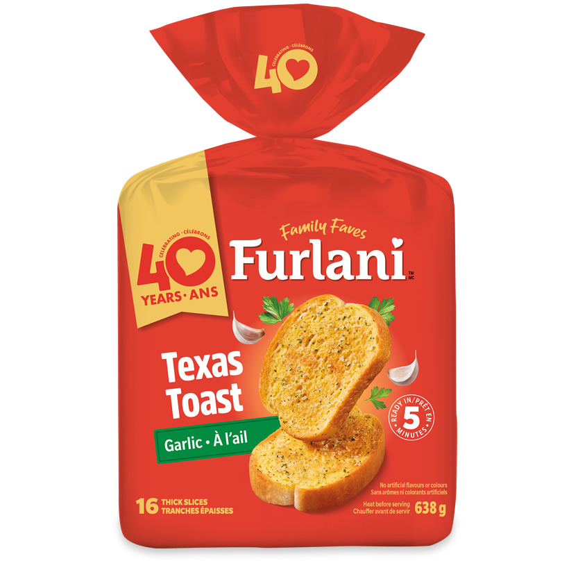 Garlic Texas Toast - Furlani Foods