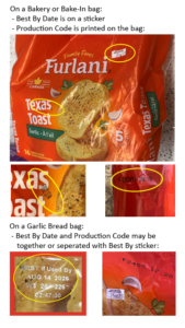 Frozen Garlic Bread - Furlani Foods